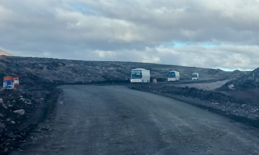 Vialidad Nacional realiza tareas de optimización de los tramos de ripio ...